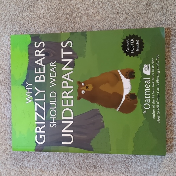 TheOatmeal | Office | Why Grizzly Bears Should Wear Underpants Book By ...